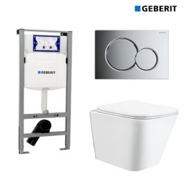 Geberit Up 320 set Piazza wit compleet